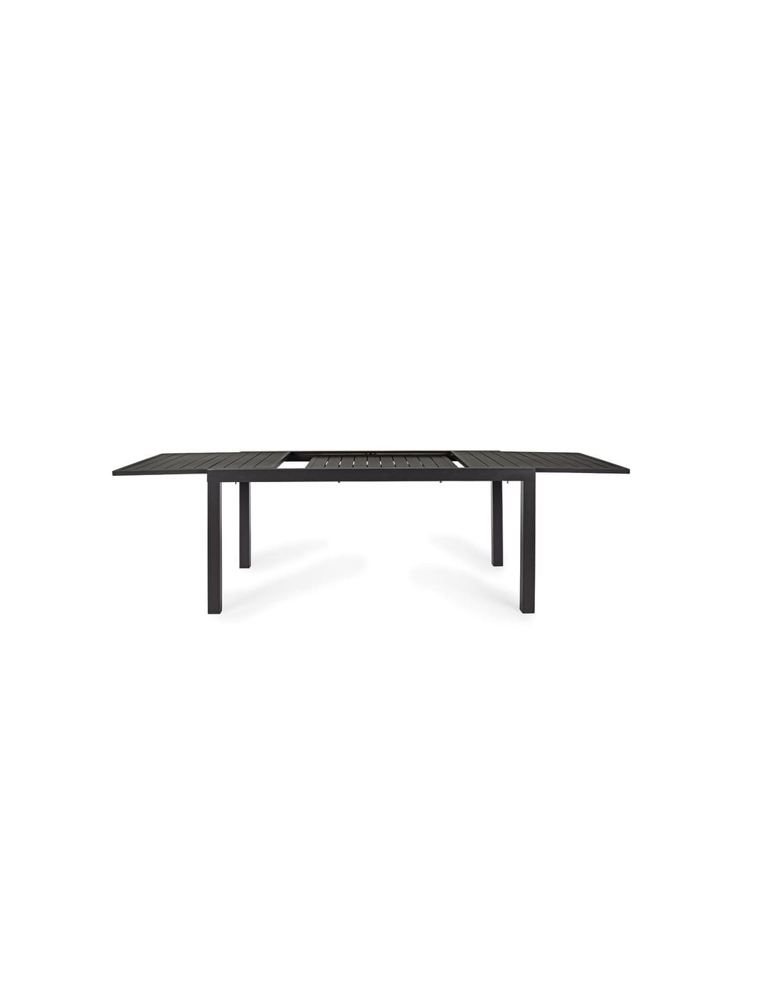 Mesa extensible rectangular 140/210x77 Bizzotto Hilde Antracita 662852